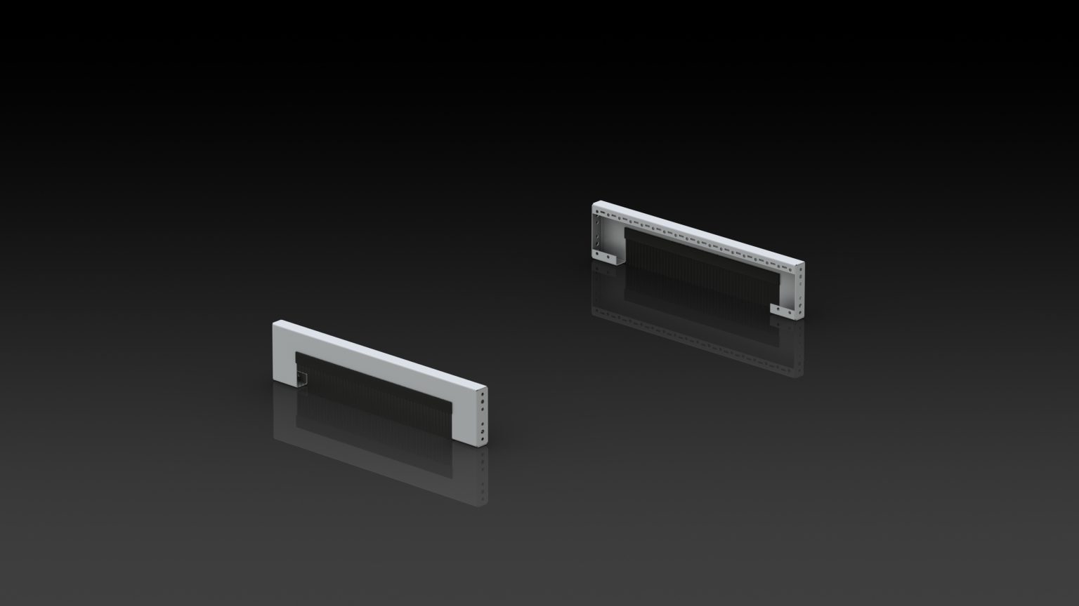 Side panels for the plinth system with cable entry CX.CBV – Zavod KUB ...