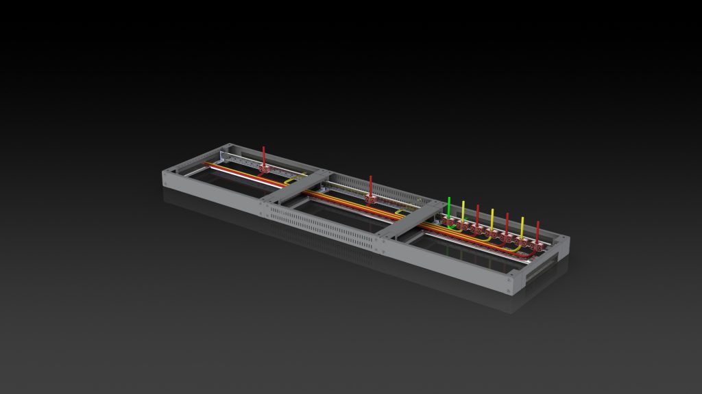 Cable rail for plinth XL-CR – Zavod KUB-Ukraine